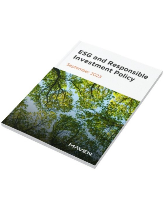 ESG and Responsible Investment | Maven Capital Partners